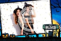 Zombie Night Photo Booth Template