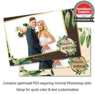 Rustic Outdoor Photo Booth Template
