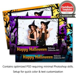 Haunting Halloween Photo Booth Template