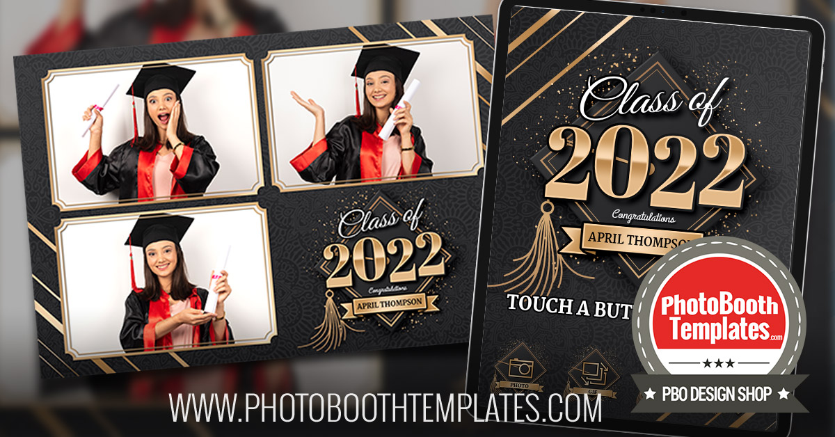 Graduation Day Photo Booth Theme Released | Photo Booth Templates