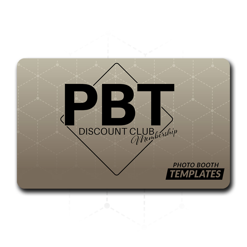 Discount Club Pricing | Photo Booth Templates